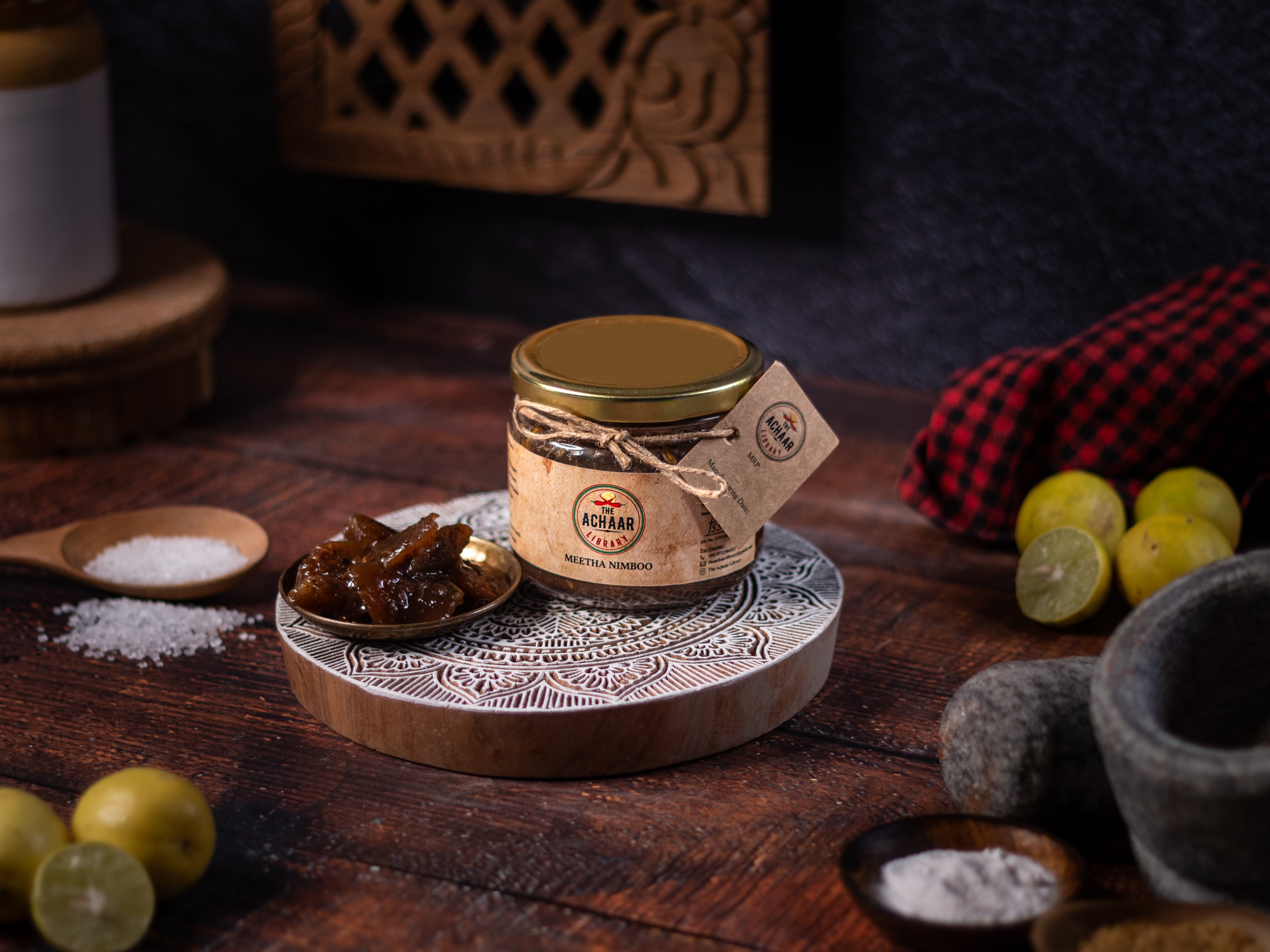 Meetha Nimboo Ka Achaar - Nimboo Ka Achaar - The Achaar Library